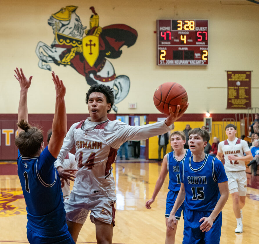 Knapp produces monster performance, helping South boys defeat Neumann ...